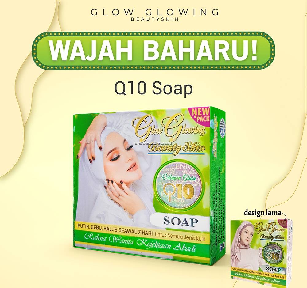 Dara Anggun Glow Glowing Collagen Gluta Q10 Soap