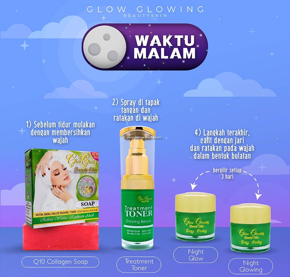 Dara Anggun Glow Glowing Collagen Gluta Q10 Soap