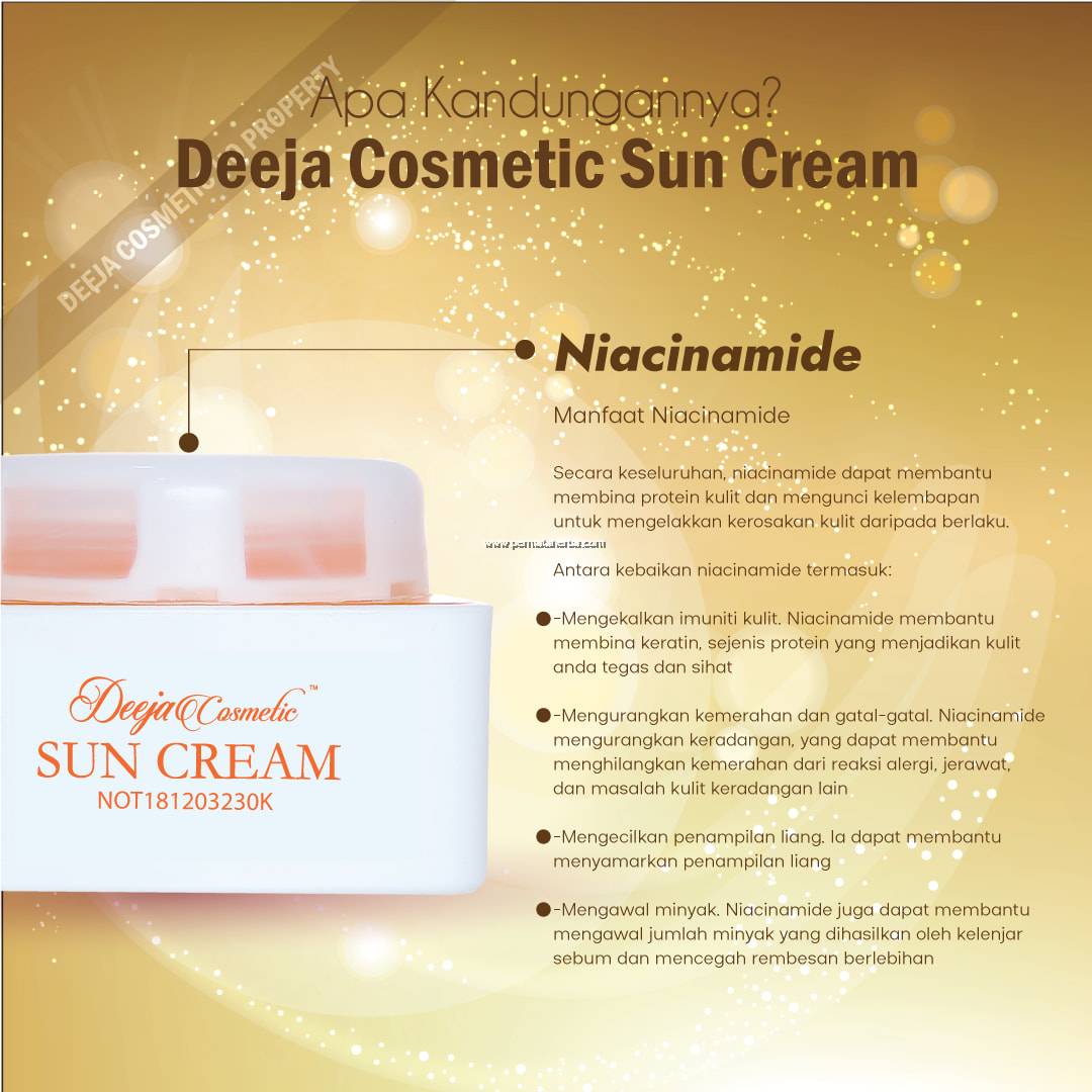 Deeja Cosmetic Sun Cream | 4gm