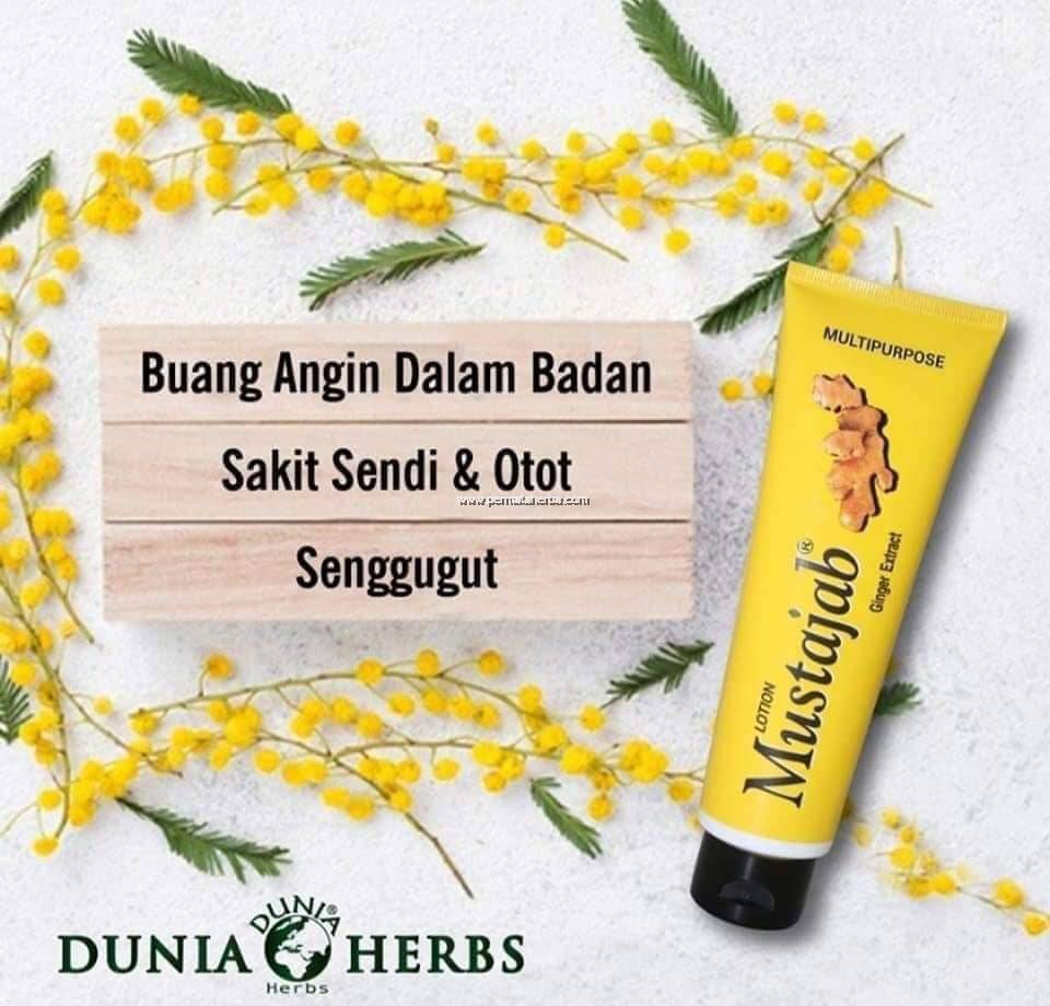 Dunia Herbs Losyen Mustajab Pati Halia - Multipurpose | 130ml