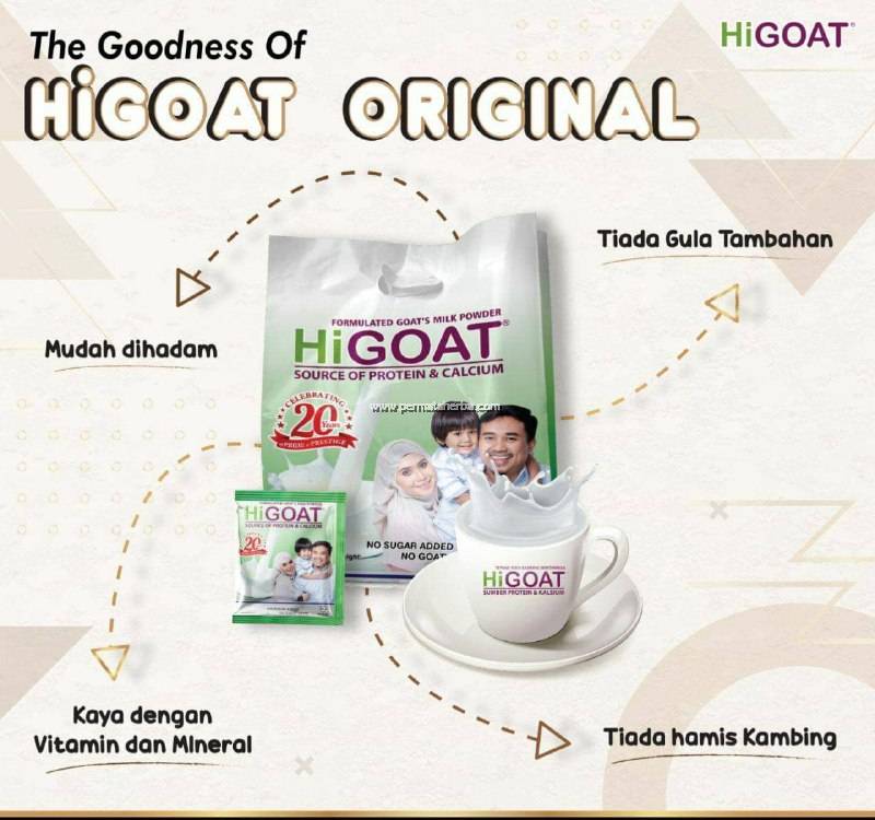 HiGOAT Susu Kambing Original | 15 Sachets