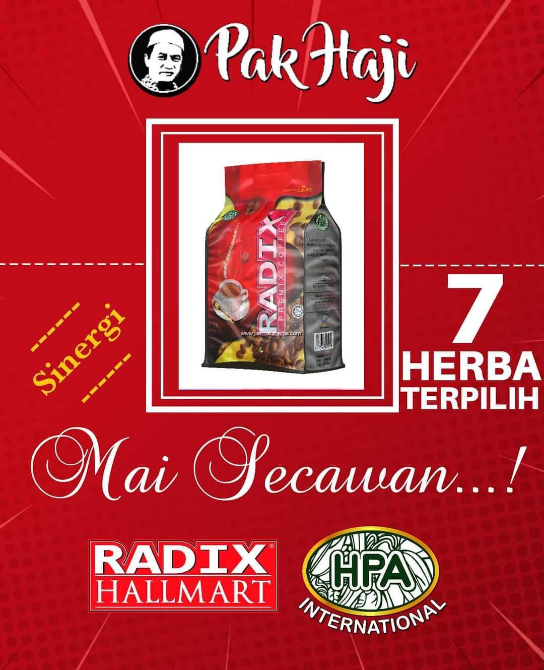 HPA Kopi Radix Jumbo | 32 Sachets