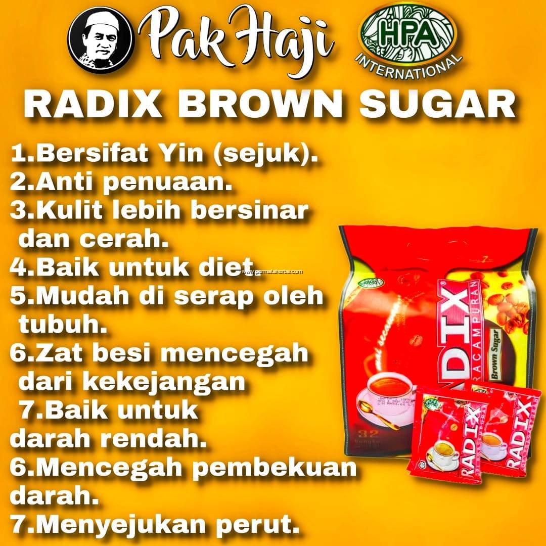 HPA Kopi Radix Jumbo | 32 Sachets