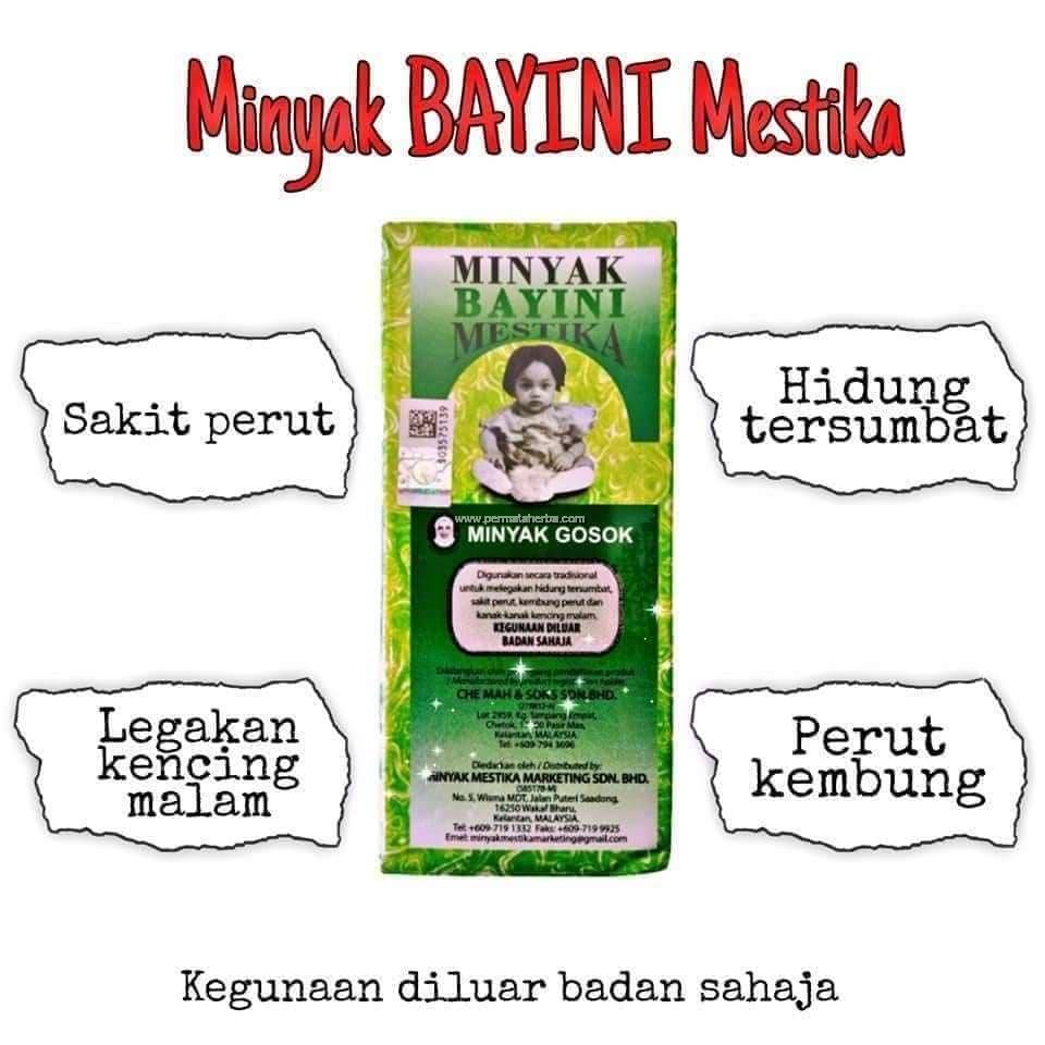 Mestika Minyak Bayini | 30ml