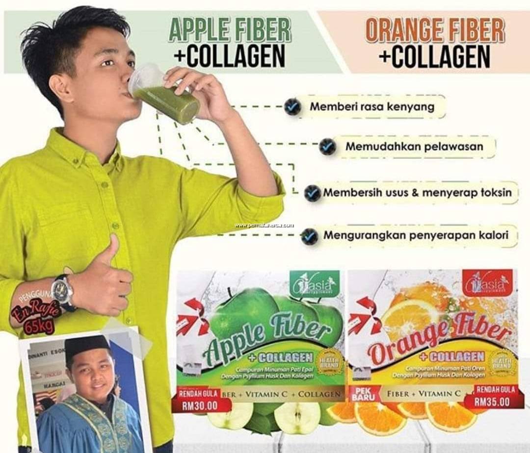 V'Asia Orange Fiber + Collagen | 10 Sachets