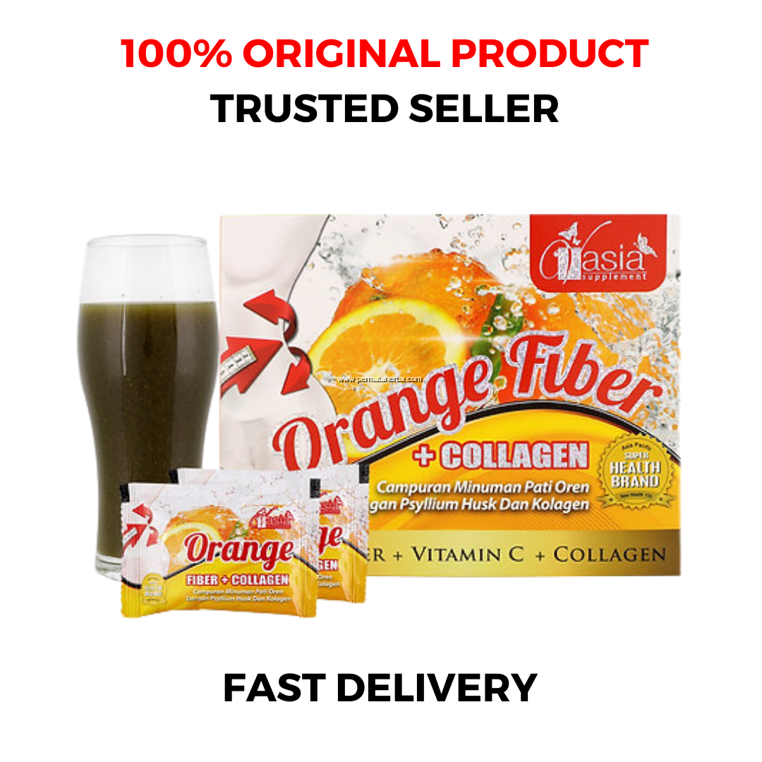 V'Asia Orange Fiber + Collagen | 10 Sachets