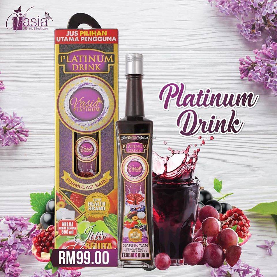 V'asia Platinum Drink (Formulasi Baru)