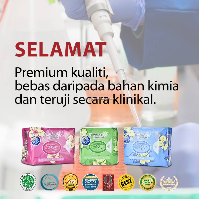 Avail Feminine Comfort Bio Sanitary Pads Pantyliner | 20 Packs