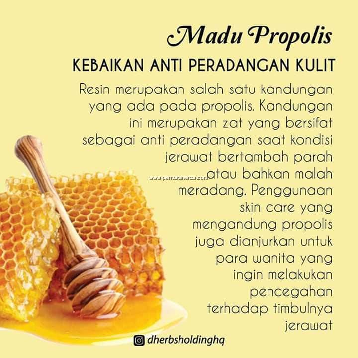 Dherbs Sabun Madu Propolis | New Packaging