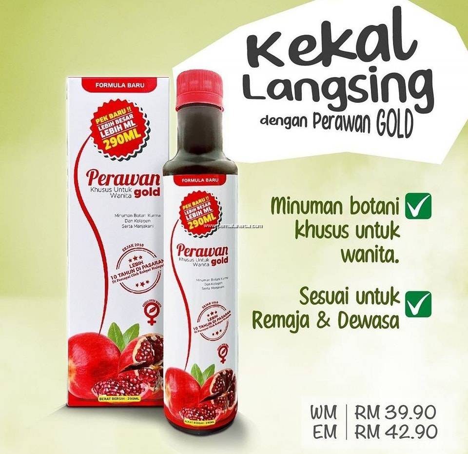 D'Herbs Perawan Gold | 290ml