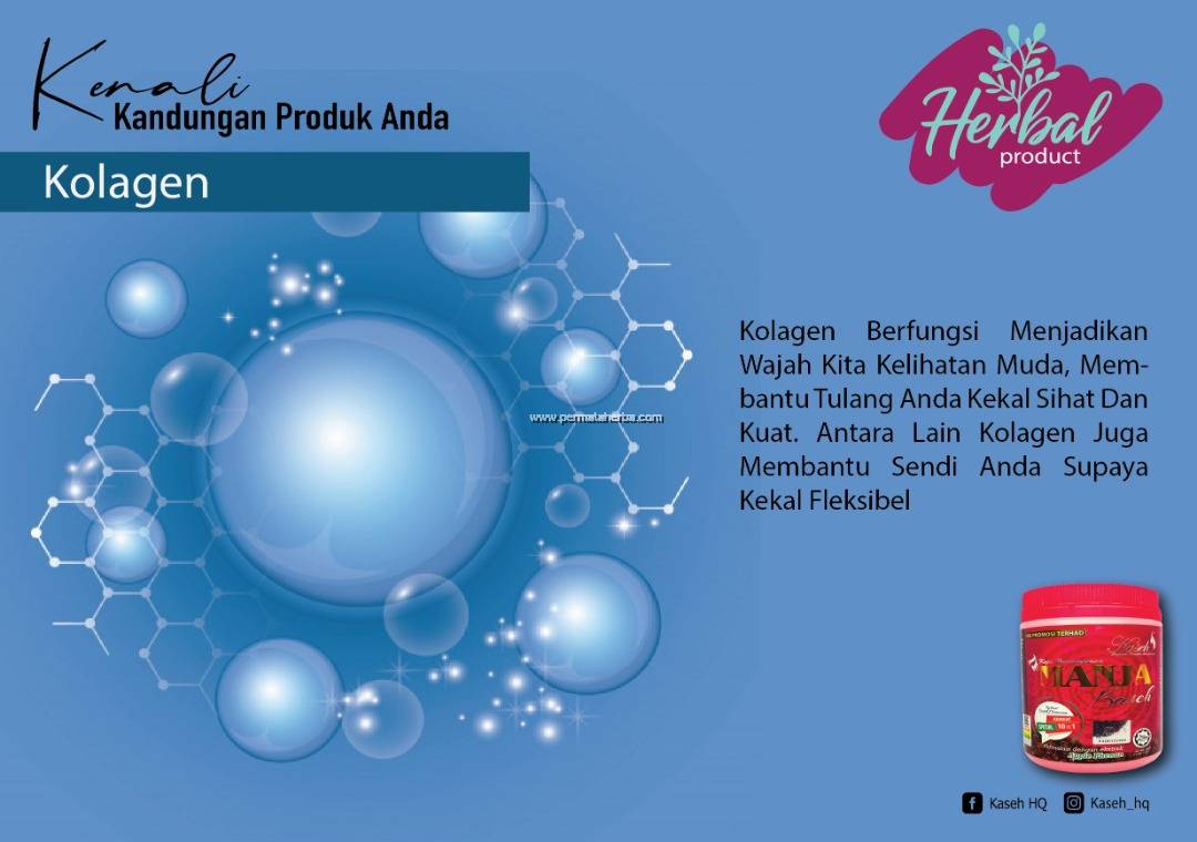 D'nars Beauty Kaseh - Manja Kaseh Cocoa (500g) | Cantik Luar & Dalam