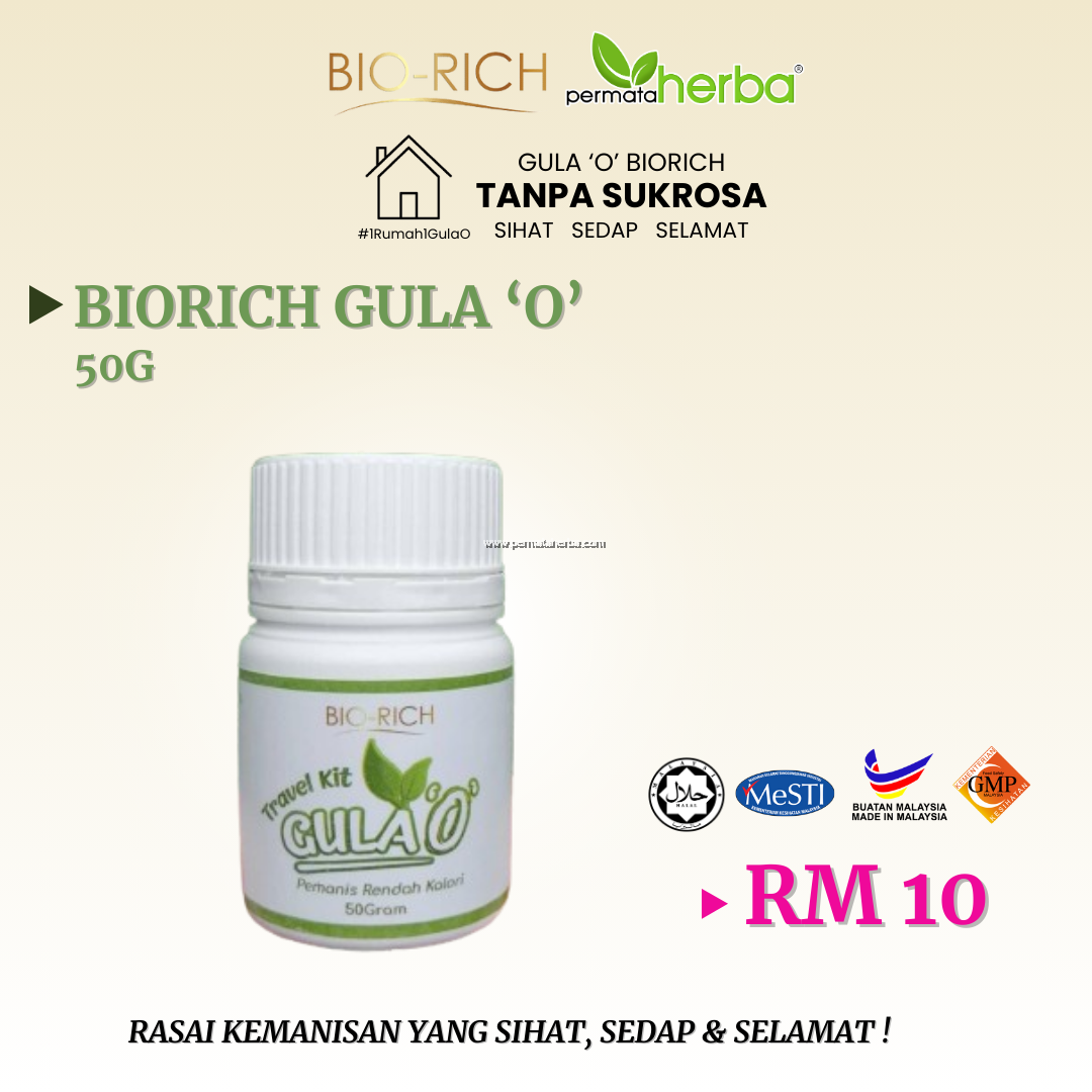 Biorich Gula 'O' | 50gm