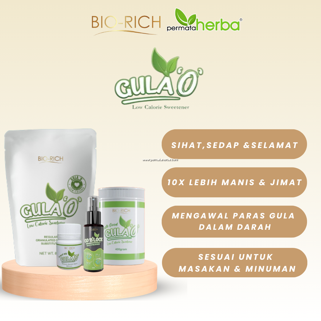 Biorich Gula 'O' | 50gm 1 Box