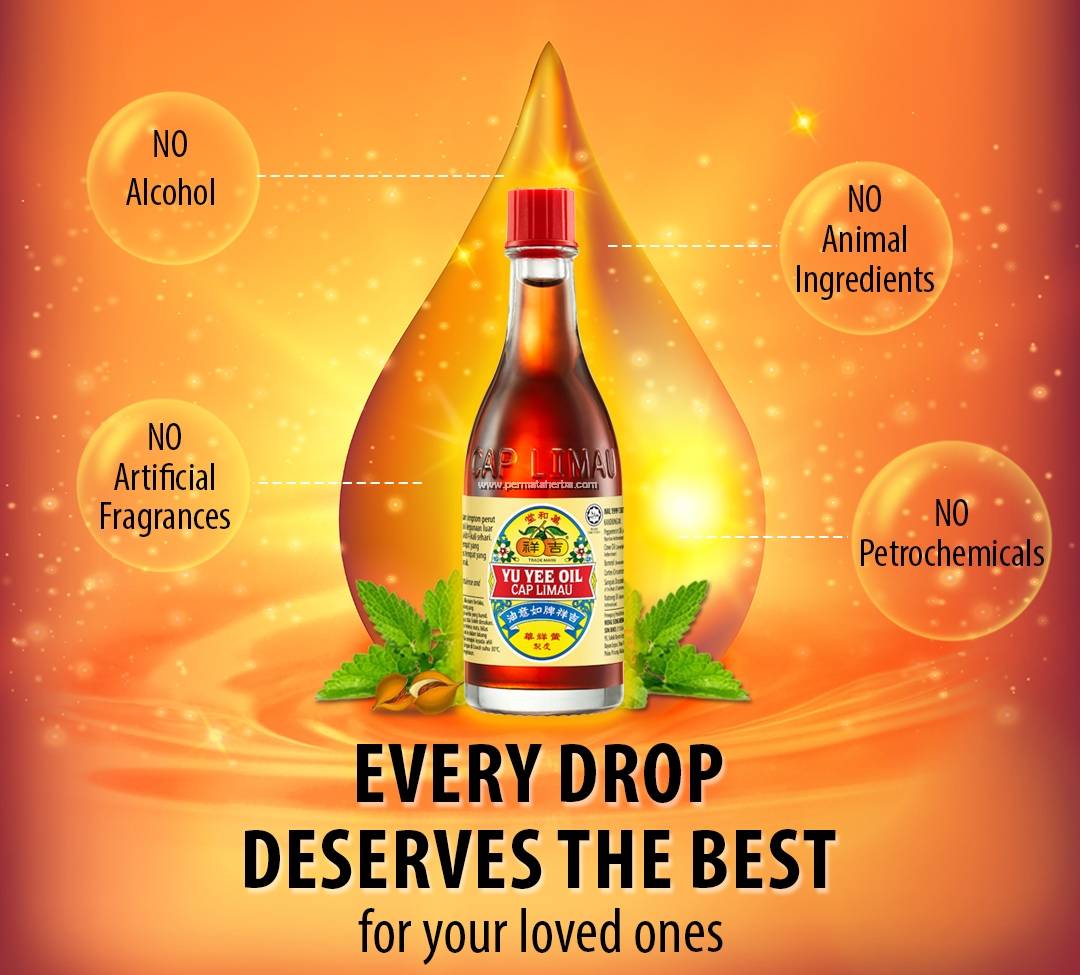 Yu Yee Oil Cap Limau | 48ml