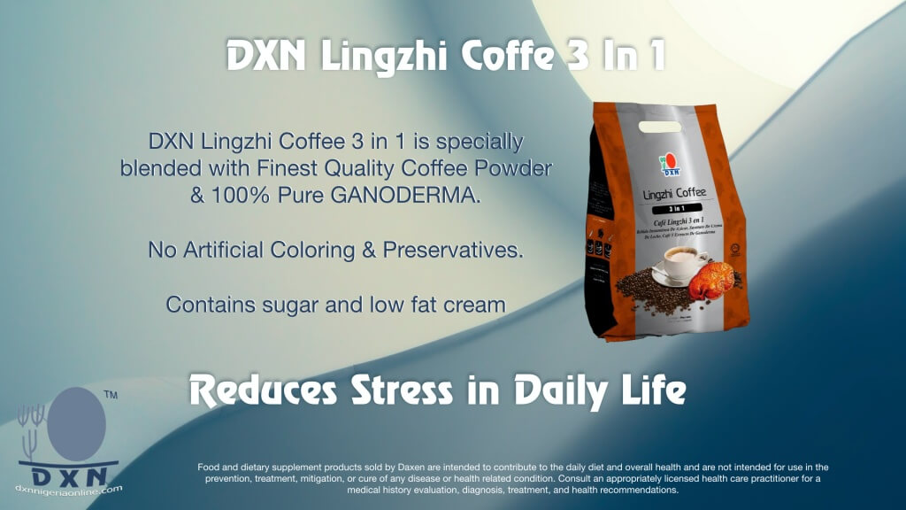 Kopi Lingzhi dxn 3 in 1