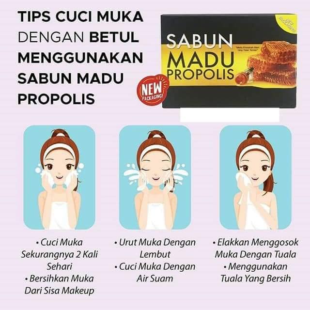 Dherbs Sabun Madu Propolis | New Packaging