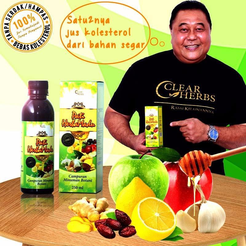 Produk Pati halia madu Clear Herbs